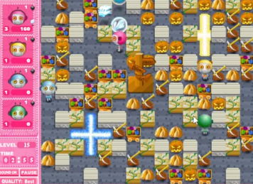 봄잇1 게임하기 - Bomb It 1 - 키즈짱 플래시게임 아카이브