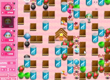 봄잇1 게임하기 - Bomb It 1 - 키즈짱 플래시게임 아카이브