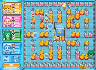 봄잇6 게임하기 - Bomb It 6 - 키즈짱 플래시게임 아카이브