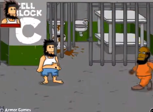 노숙자의난2 게임하기 (Hobo 2: Prison Brawl) - 키즈짱 플래시게임 아카이브