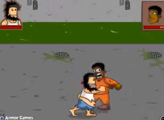노숙자의난2 게임하기 (Hobo 2: Prison Brawl) - 키즈짱 플래시게임 아카이브